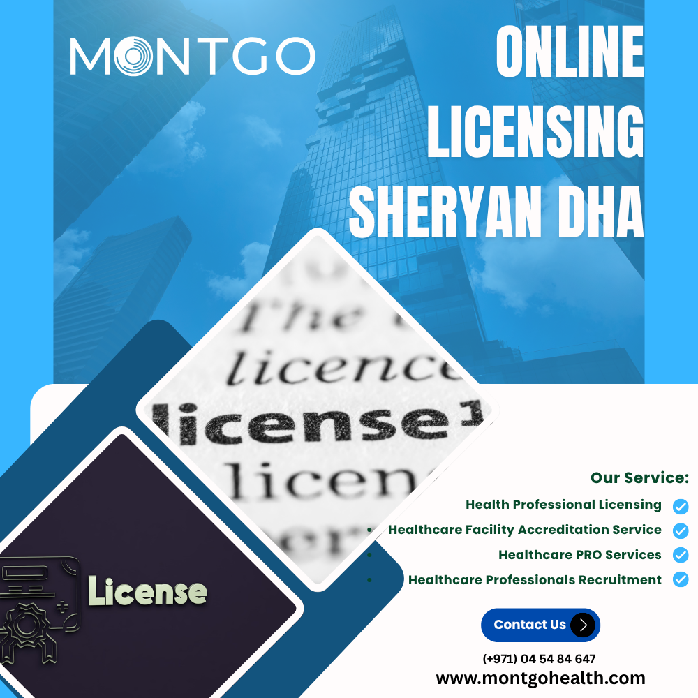Online Licensing Sheryan Dha - Montgo Health Systems