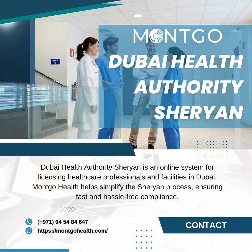 Dubai Health Authority Sheryan - Montgo Health Systems